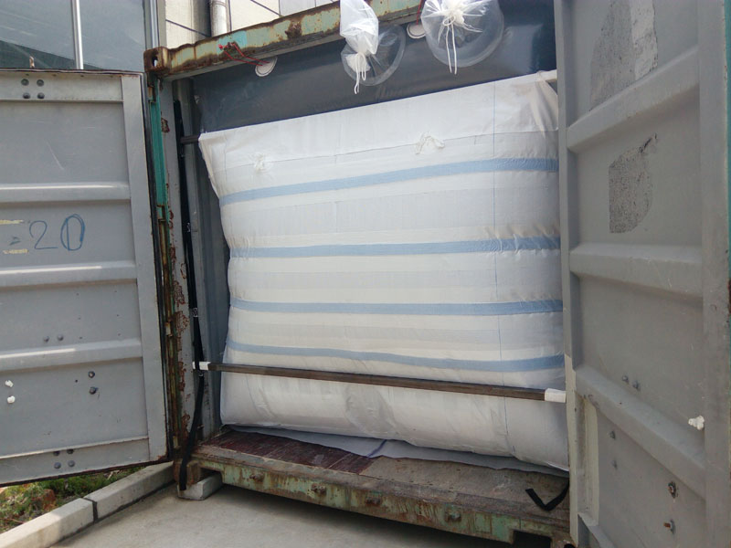 China dry pp bulk container liner bag for 20ft container powder, seed ...